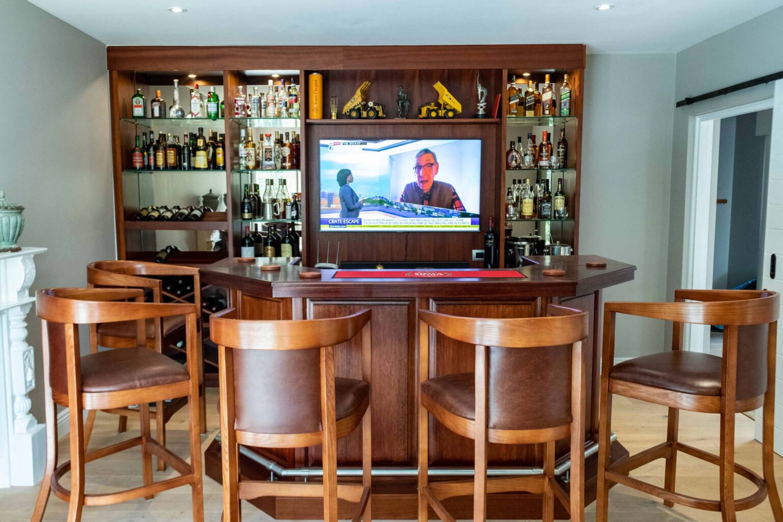 Featured Custom-built Bars - The Wood Studio